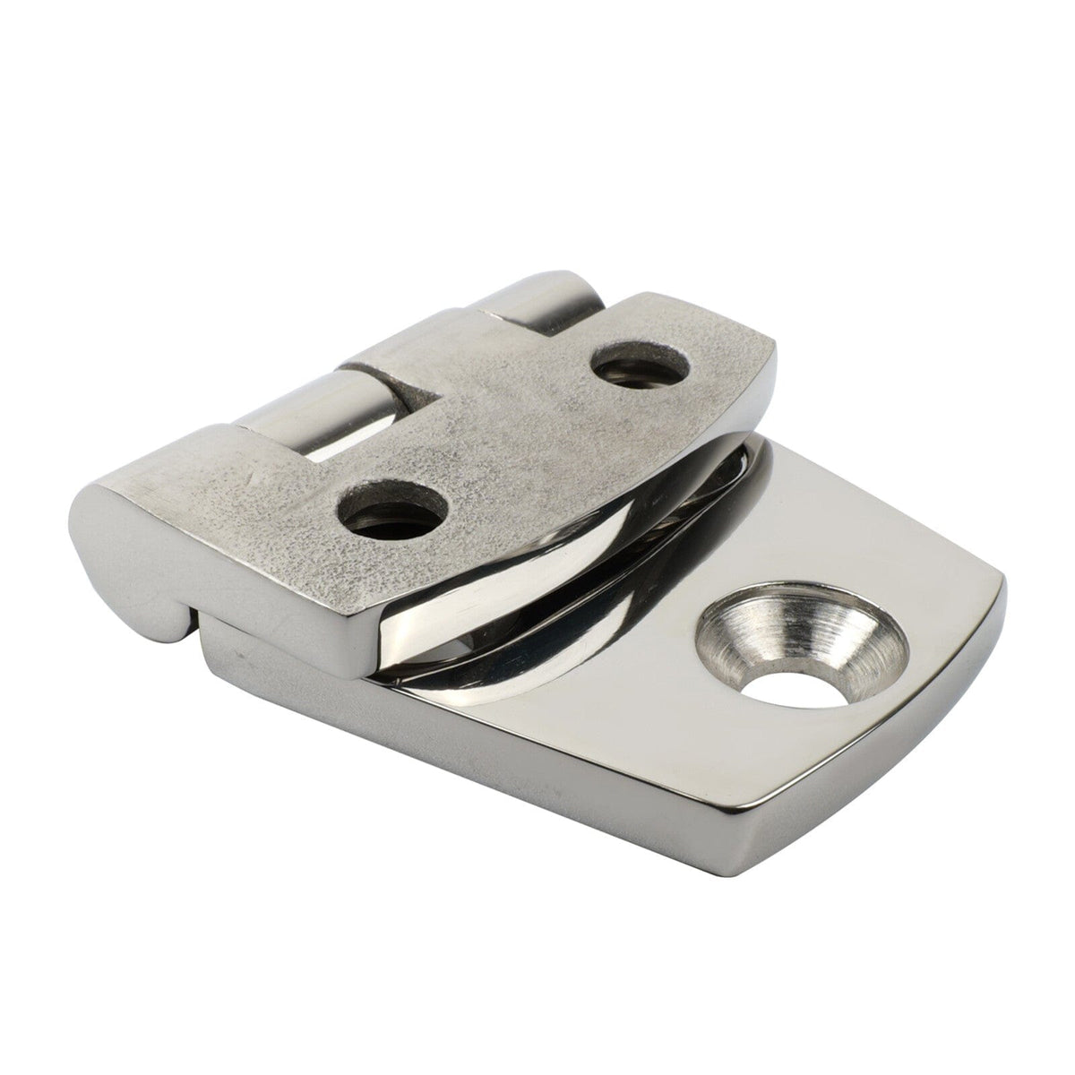316 Stainless Steel Short Edge Offset Door Hinge Marine Hatch Five-Hol ...