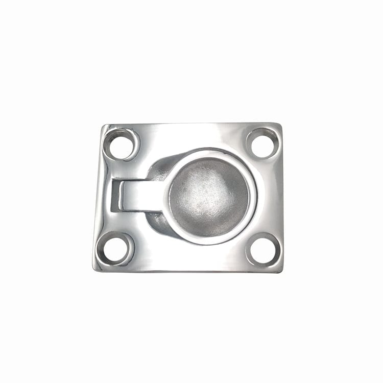 316 Stainless Steel Round Lift Ring Marine Deck Hatch Drawer Pull Flus ...