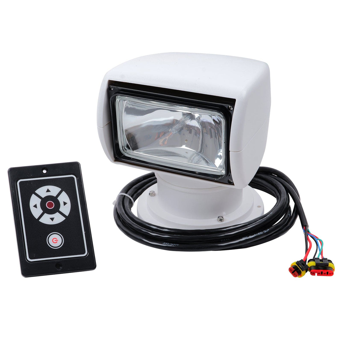 12V/24V Waterproof Marine Halogen Spotlight with 360° Remote Control ...
