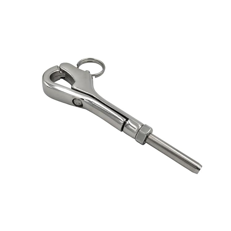 316 Stainless Steel Wire Connector Quick Release Clip Self-locking Spr ...