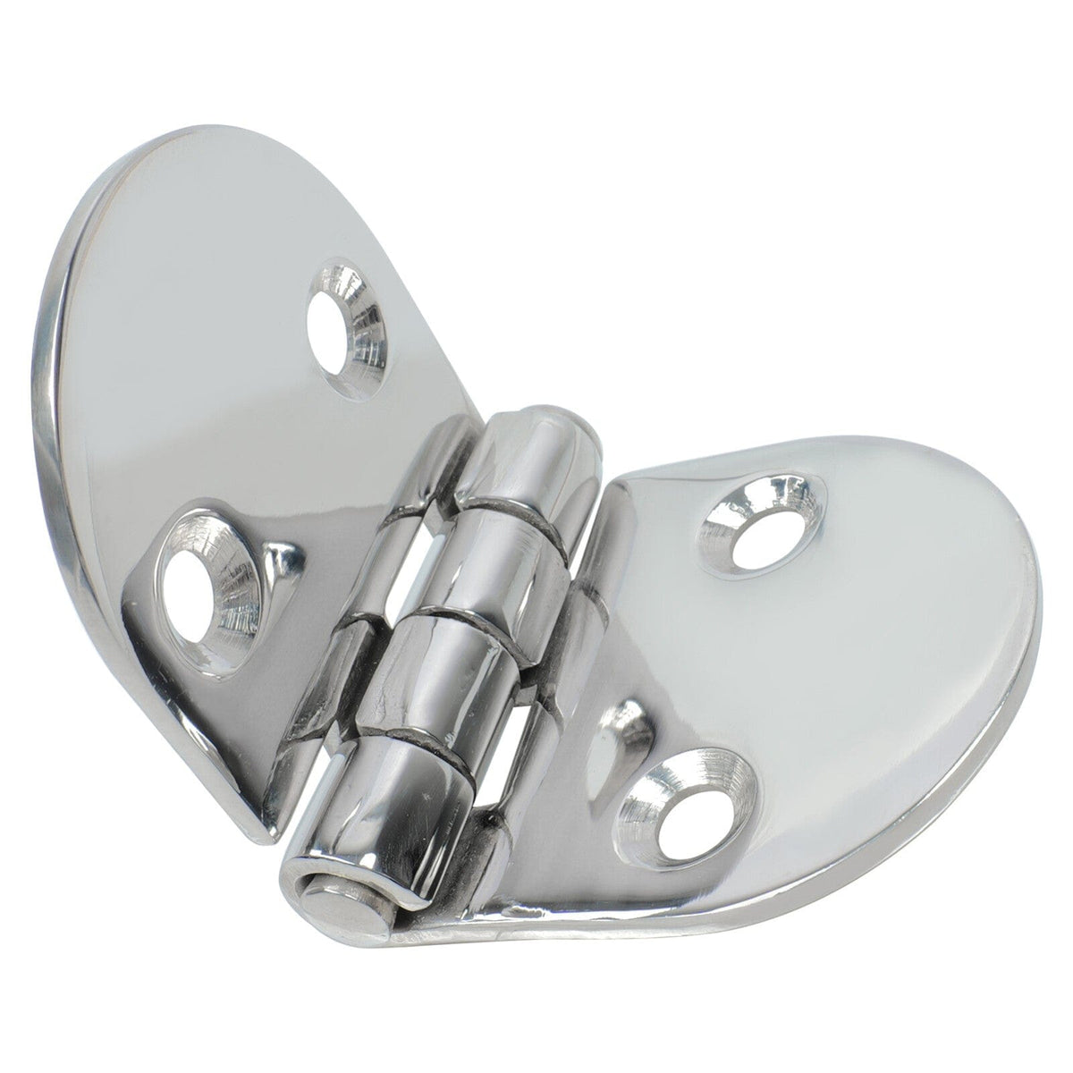 316 SS Round Marine Hinge Heavy Duty for Boat Hatch and Locker Door ...
