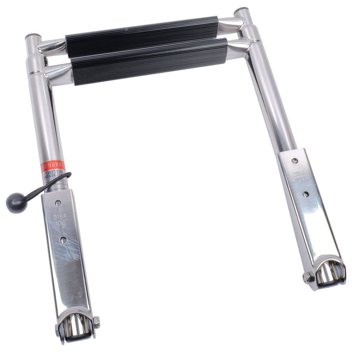 316 SS Folding Telescoping Ladder for Boat Yacht Dock and Swim Platform ...