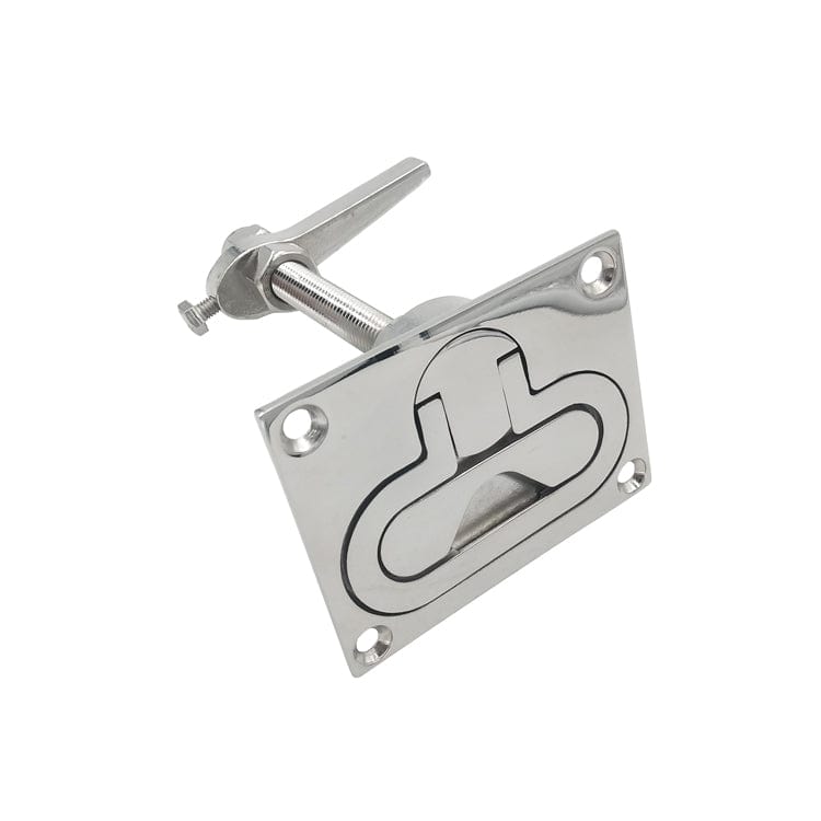316 Stainless Steel Marine Hatch Floor Lock Swivel Latch Lift Handle M ...